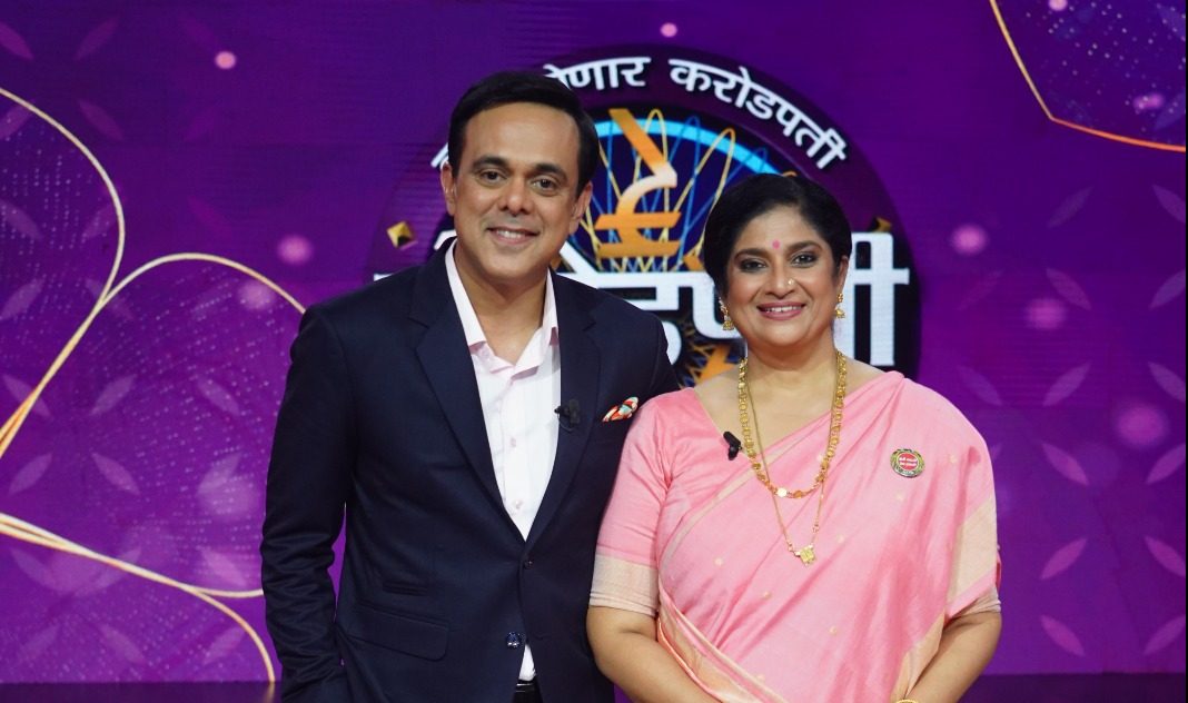 कोण होणार करोडपतीच्या मंचावर सुमित राघवन आणि चिन्मयी सुमित यांच्यासोबत ...
