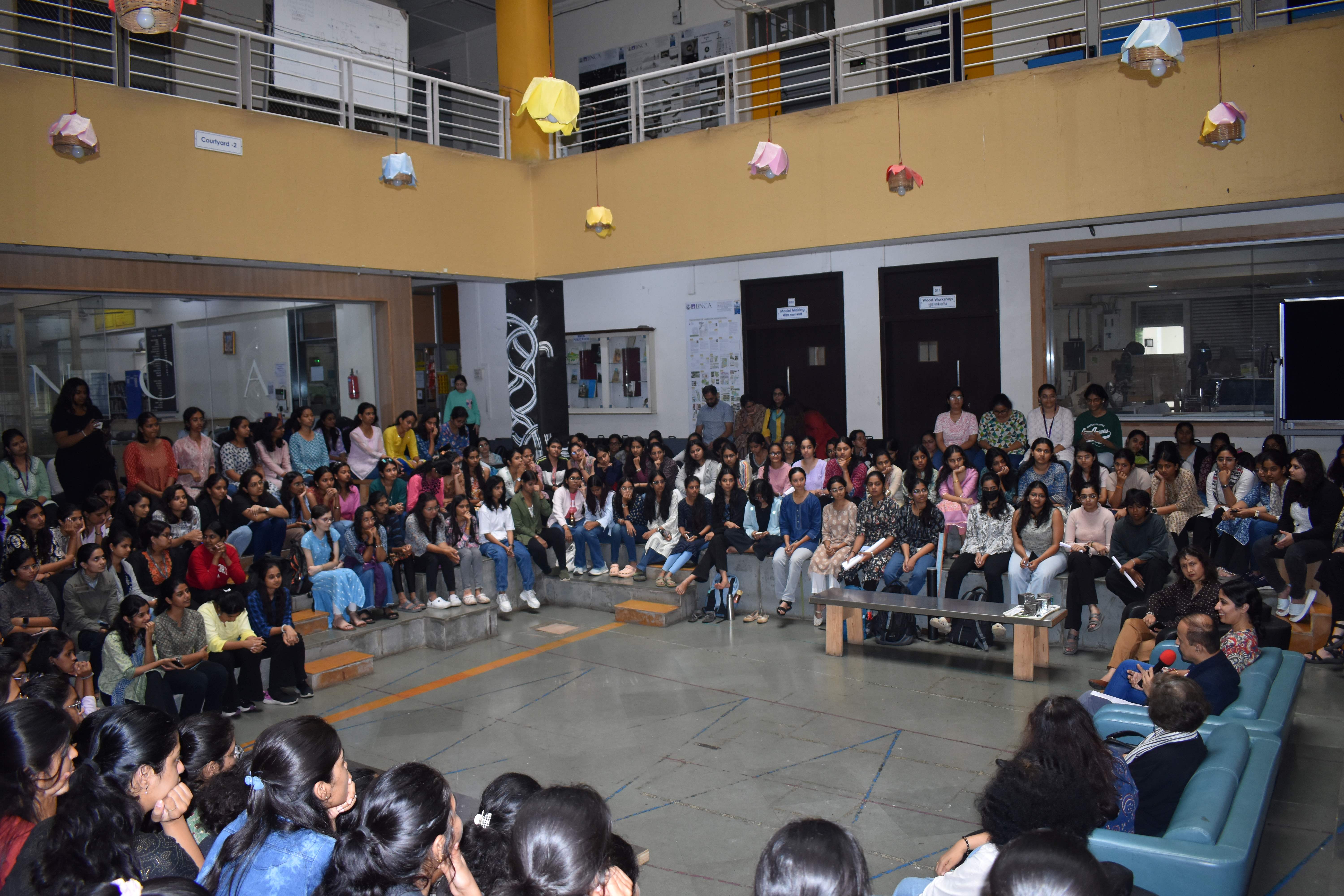 Interactive session for girl students of BNCA on addressing challenges ...